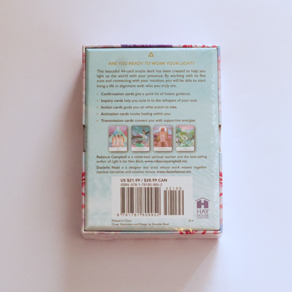 Work Your Light Oracle Cards by Rebecca Campbell & Danielle Noel - Crystal Impressions