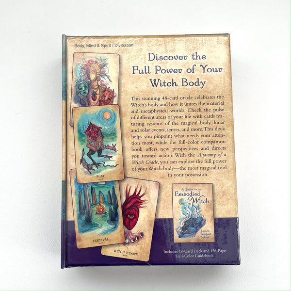 Anatomy Of A Witch Oracle Cards By Laura Tempest Zakroff Crystal