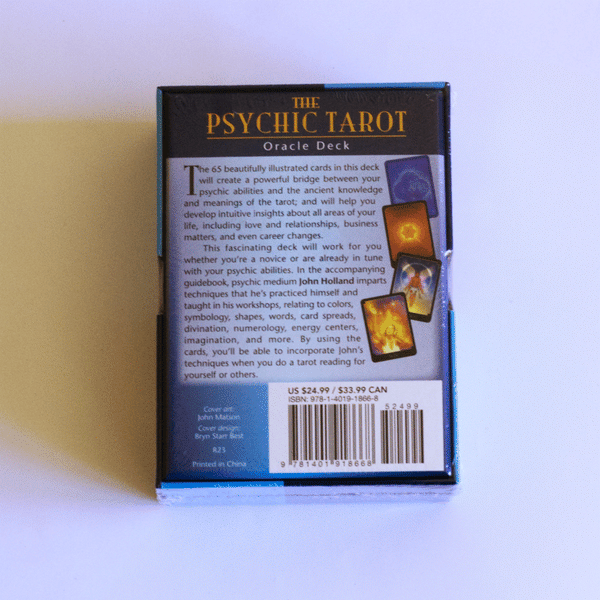 Psychic Tarot Oracle Deck by John Holland - Crystal Impressions