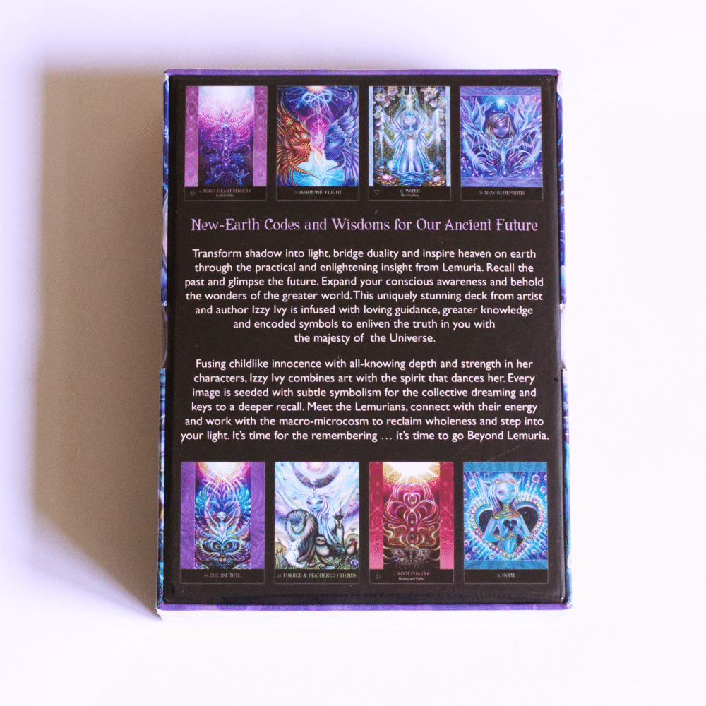 Beyond Lemuria Oracle Cards by Izzy Ivy - Crystal Impressions
