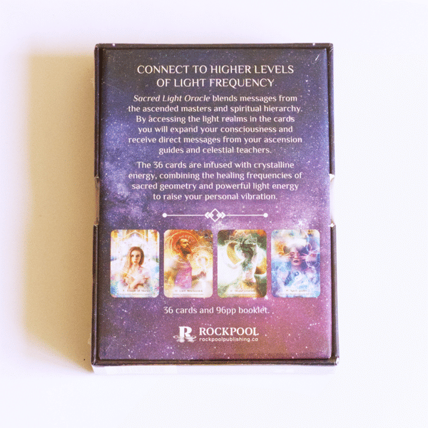 Sacred Light Oracle Cards by Anna Stark - Crystal Impressions