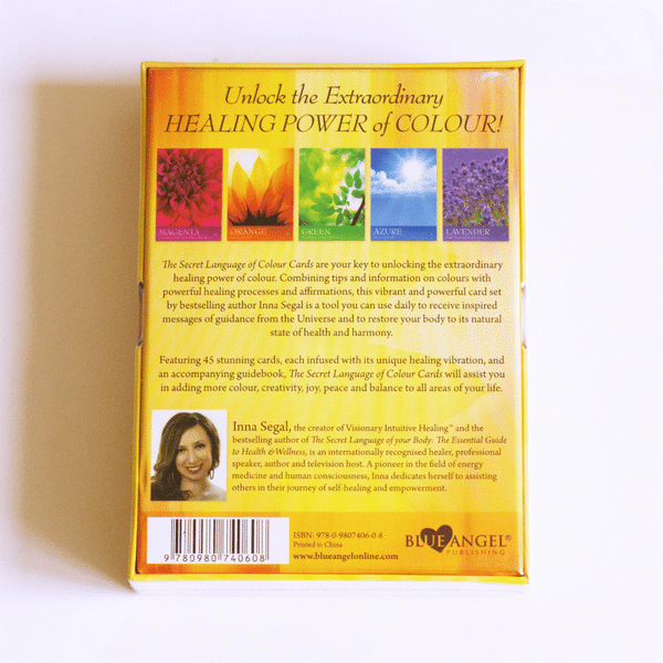 Secret Language of Colour Cards by Inna Segal - Crystal Impressions