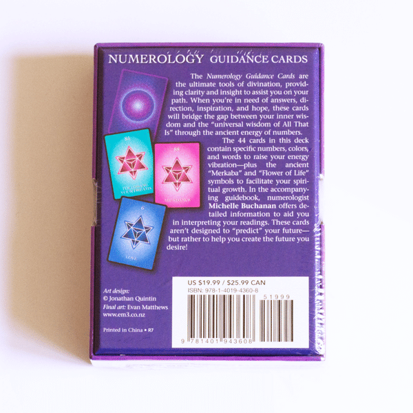 Numerology Guidance Cards by Michelle Buchanan - Crystal Impressions