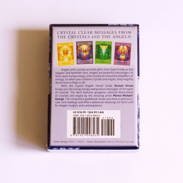 Crystal Angels Oracle Cards by Doreen Virtue - Crystal Impressions