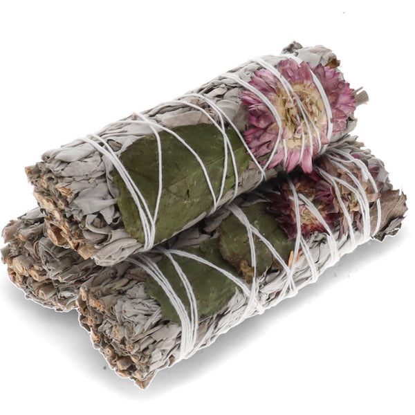 SMUDGE STICK - Peaceful Sage 10cm - Crystal Impressions