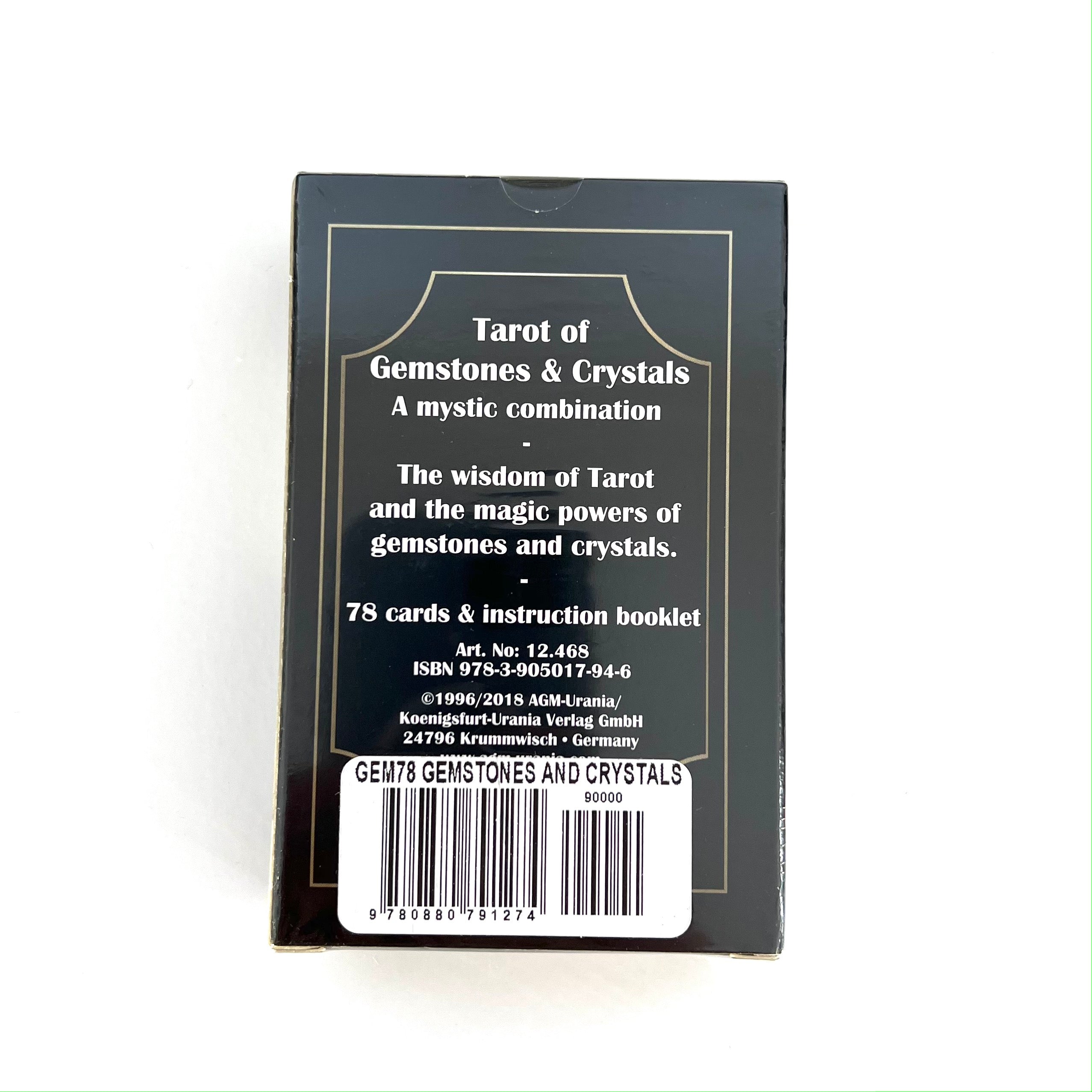 Tarot of Gemstones and Crystals Deck by Agmuller Neuhausen - Crystal Impressions