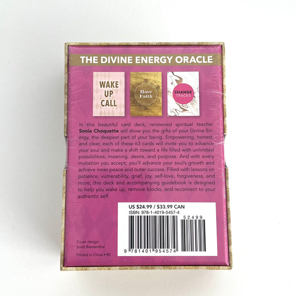 Divine Energy Oracle Cards by Sonia Choquette - Crystal Impressions