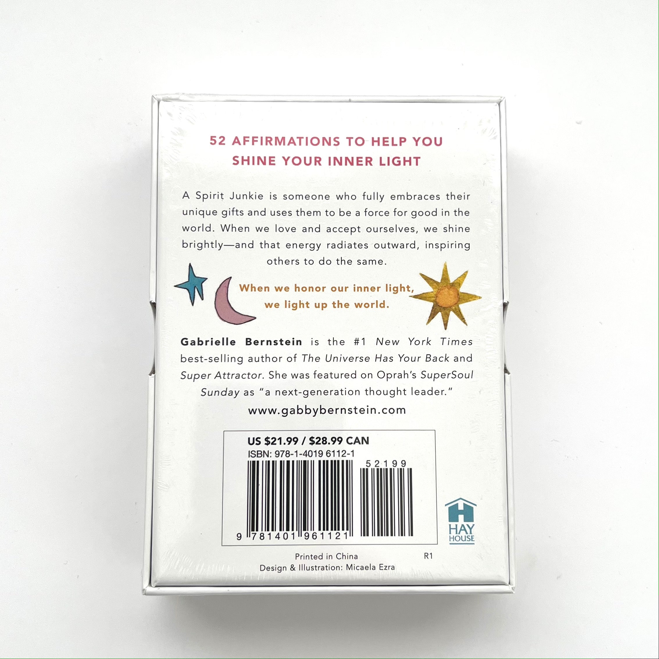 Spirit Junkie Card Deck by Gabrielle Bernstein - Crystal Impressions