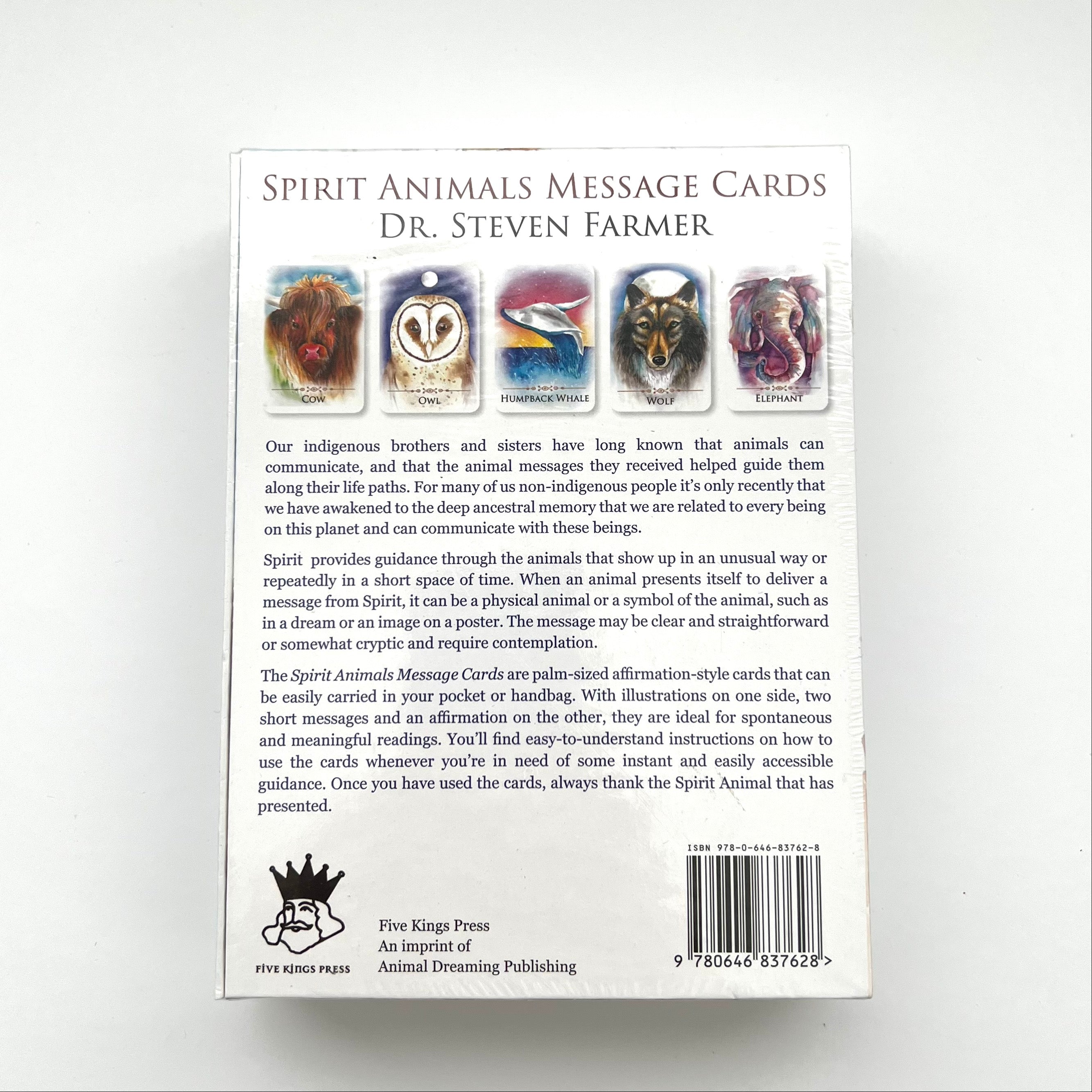 Spirit Animals Message Cards by Dr. Steven Farmer - Crystal Impressions