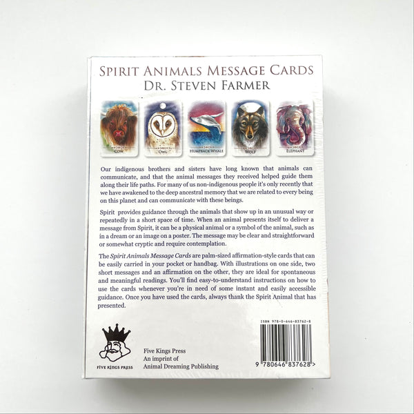 Spirit Animals Message Cards by Dr. Steven Farmer - Crystal Impressions
