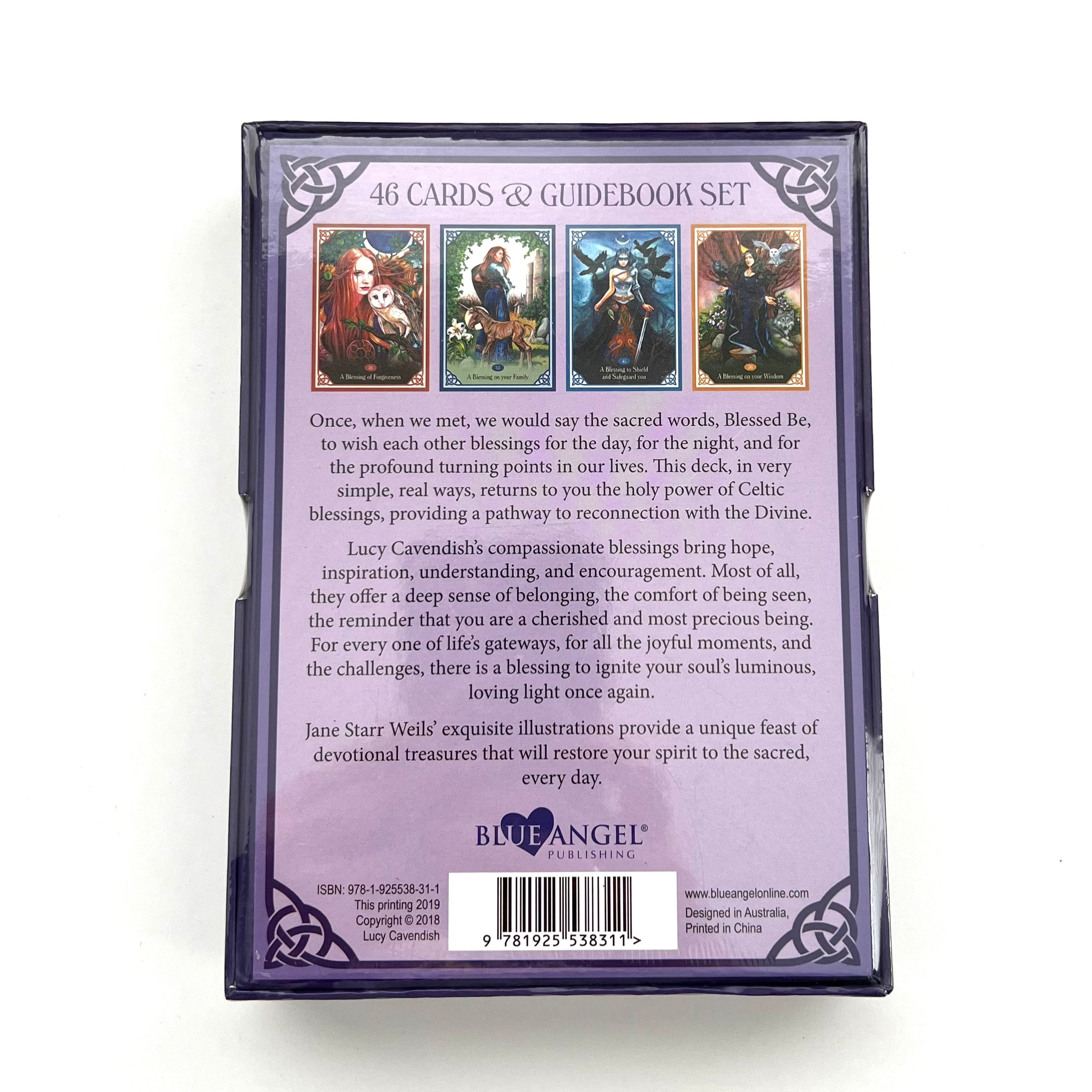 Blessed Be Cards by Lucy Cavendish & Jane Starr Weils - Crystal Impressions