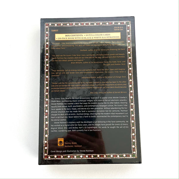 Cosmic Tribe Tarot Set by Stevee Postman & Eric Ganther - Crystal ...